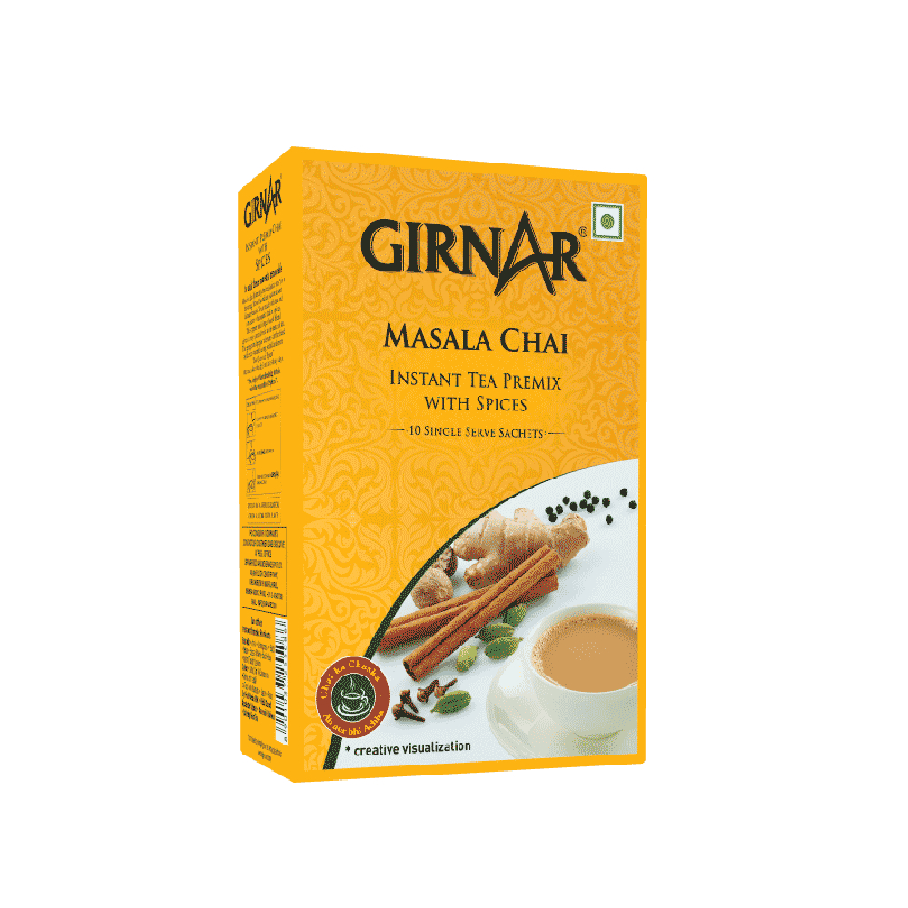 GIRNAR MASALA CHAI PREMIX 10 SACHETS – Desi Mart