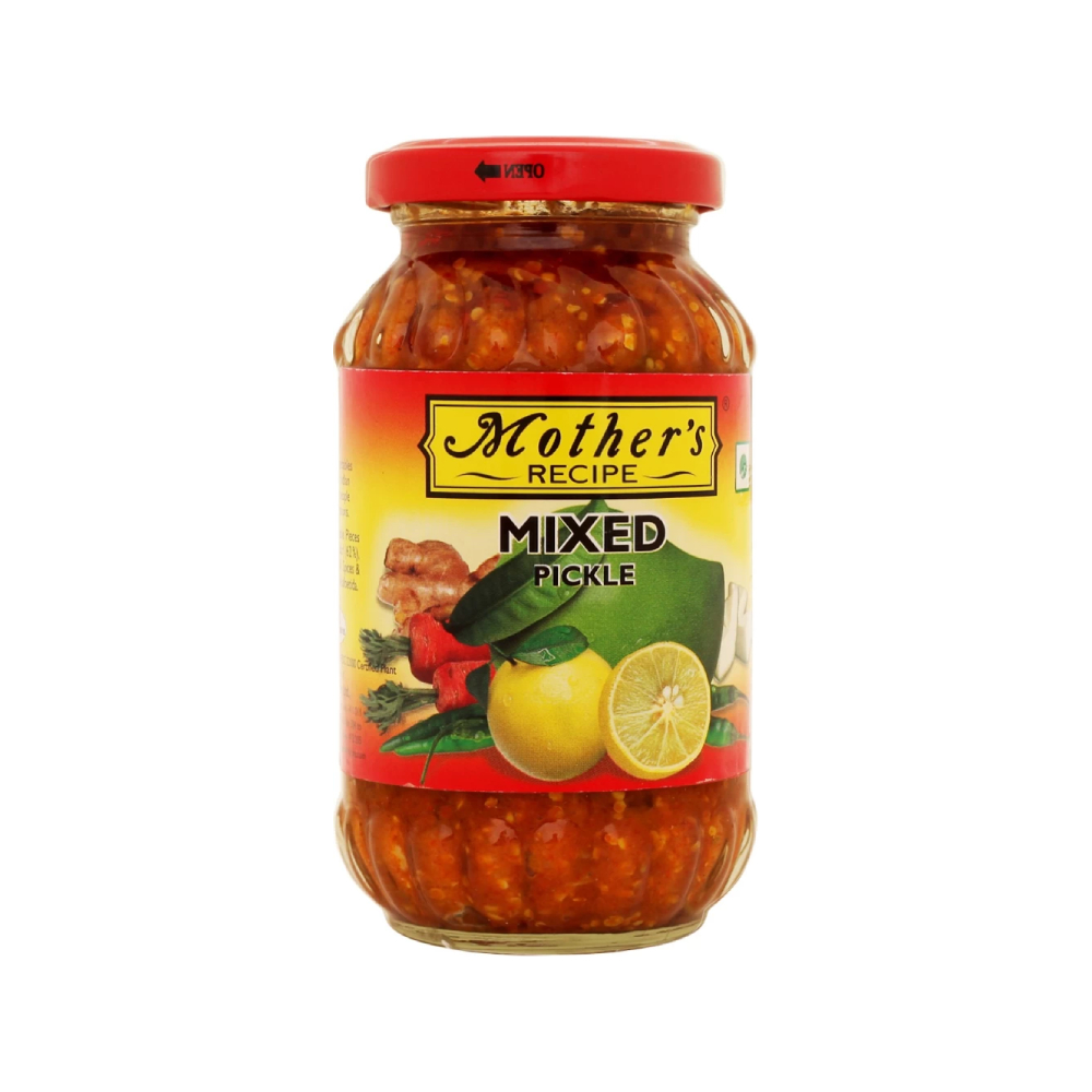 MOTHERS MIXED PICKLE 500GM – Desi Mart