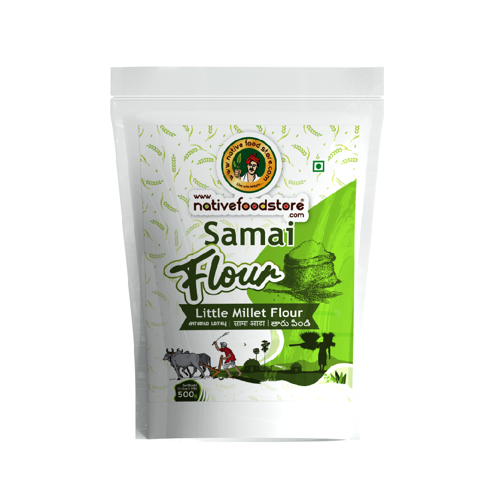 NATIVE FOOD SAMAI FLOUR 500GM – Desi Mart