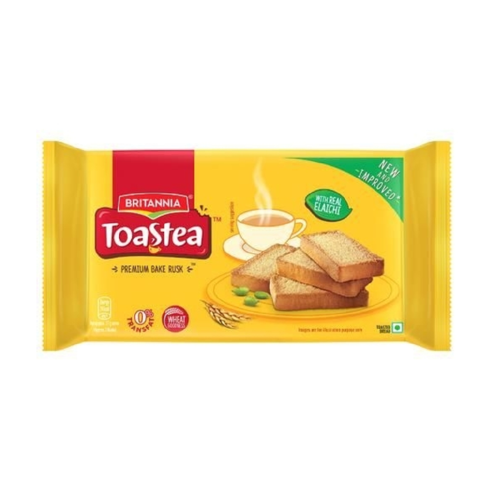 BRITANNIA TOASTEA PREMIUM BAKE RUSK 275G – Desi Mart