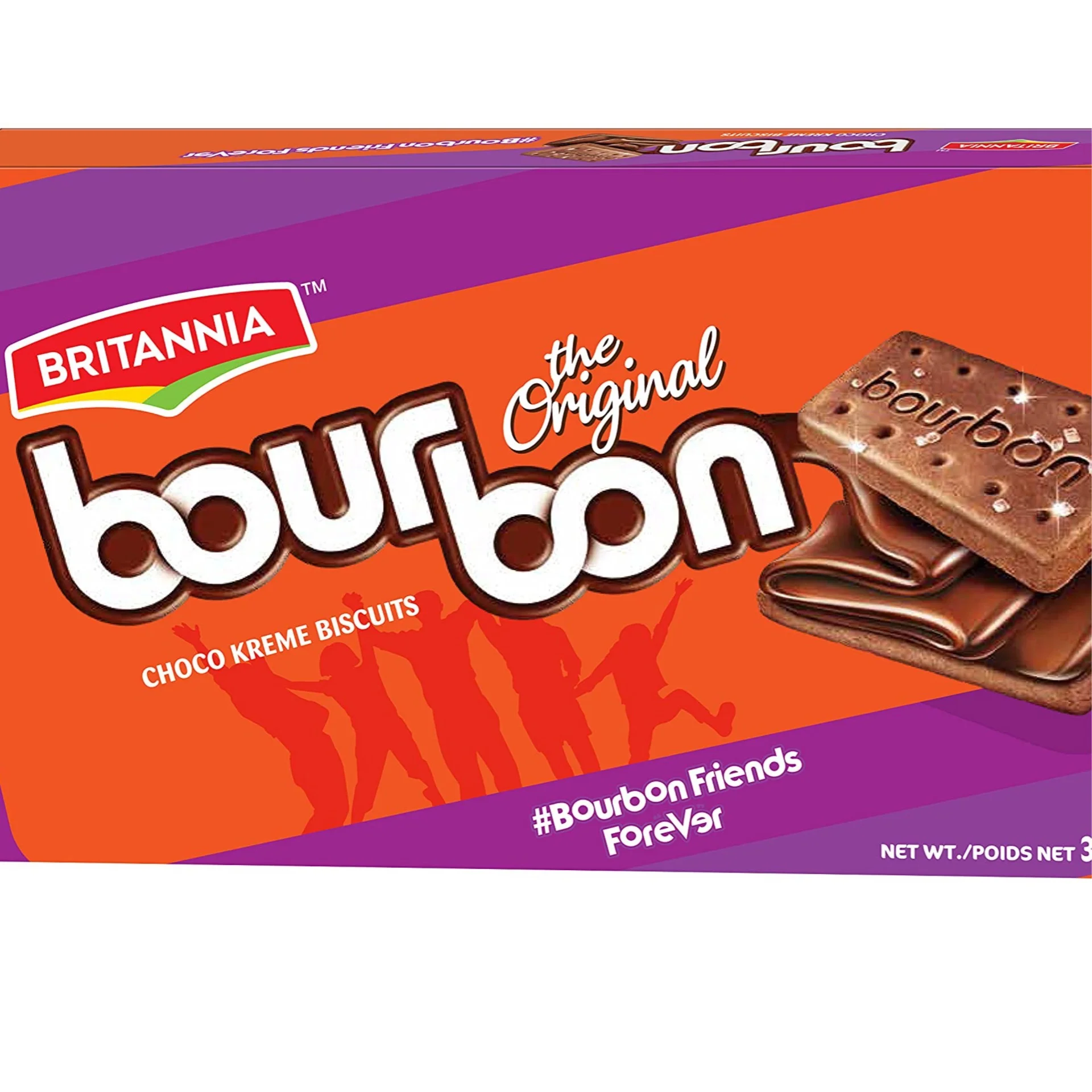 BRITANNIA BOURBON BISCUIT 400GM PACK OF 4 – Desi Mart